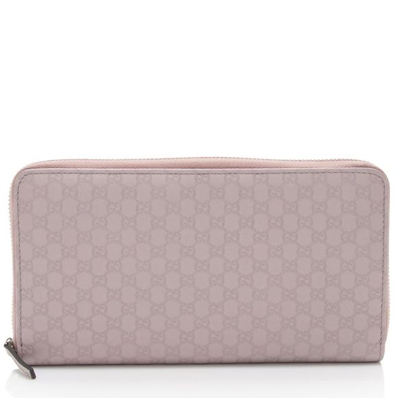 Gucci | Accessories | Gucci Microguccissima Leather Zip Around Large ...